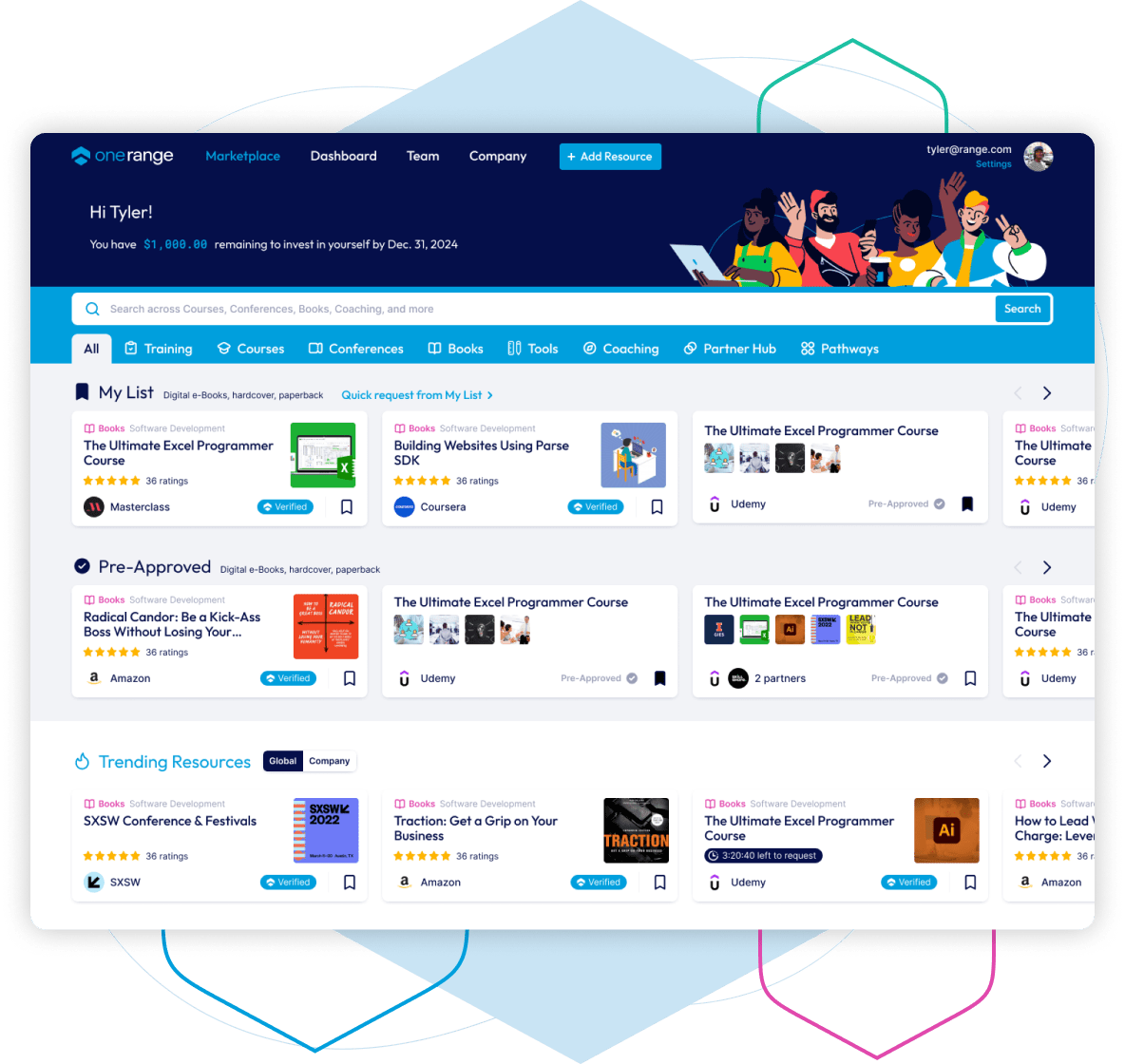 How it works - OneRange